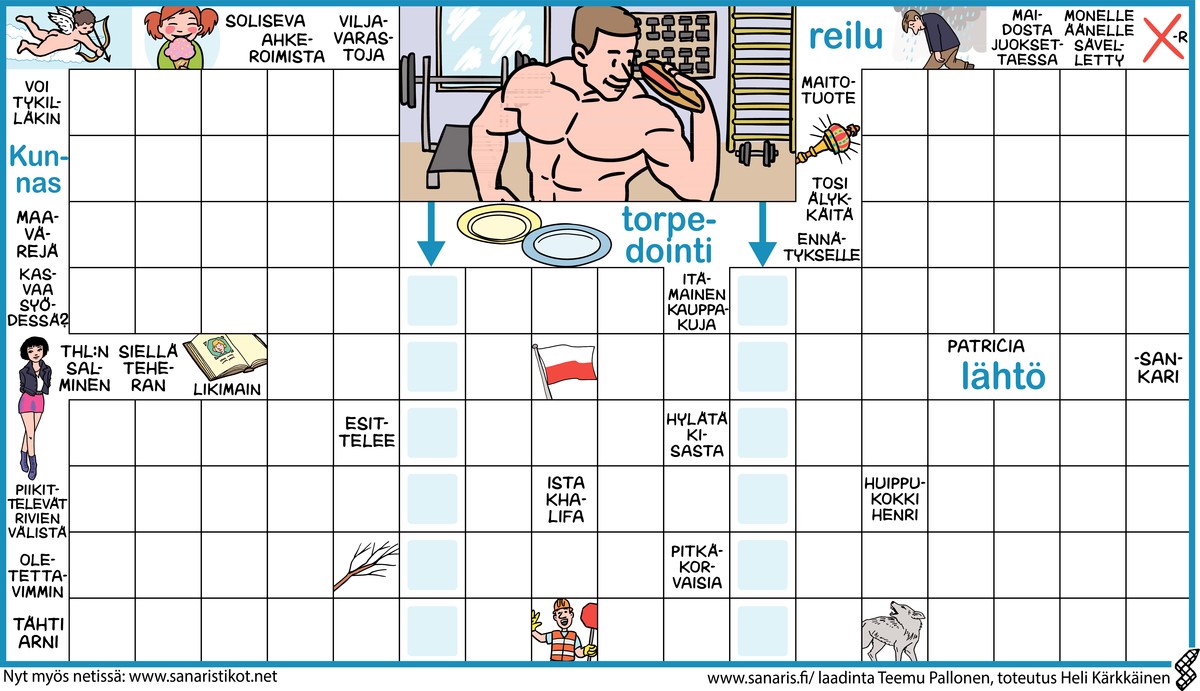 Sanaristikot.net - Ristikkoarkisto - Uusimmat