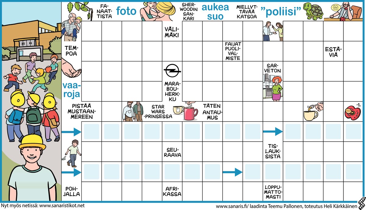 Sanaristikot.net - Ristikkoarkisto - Uusimmat