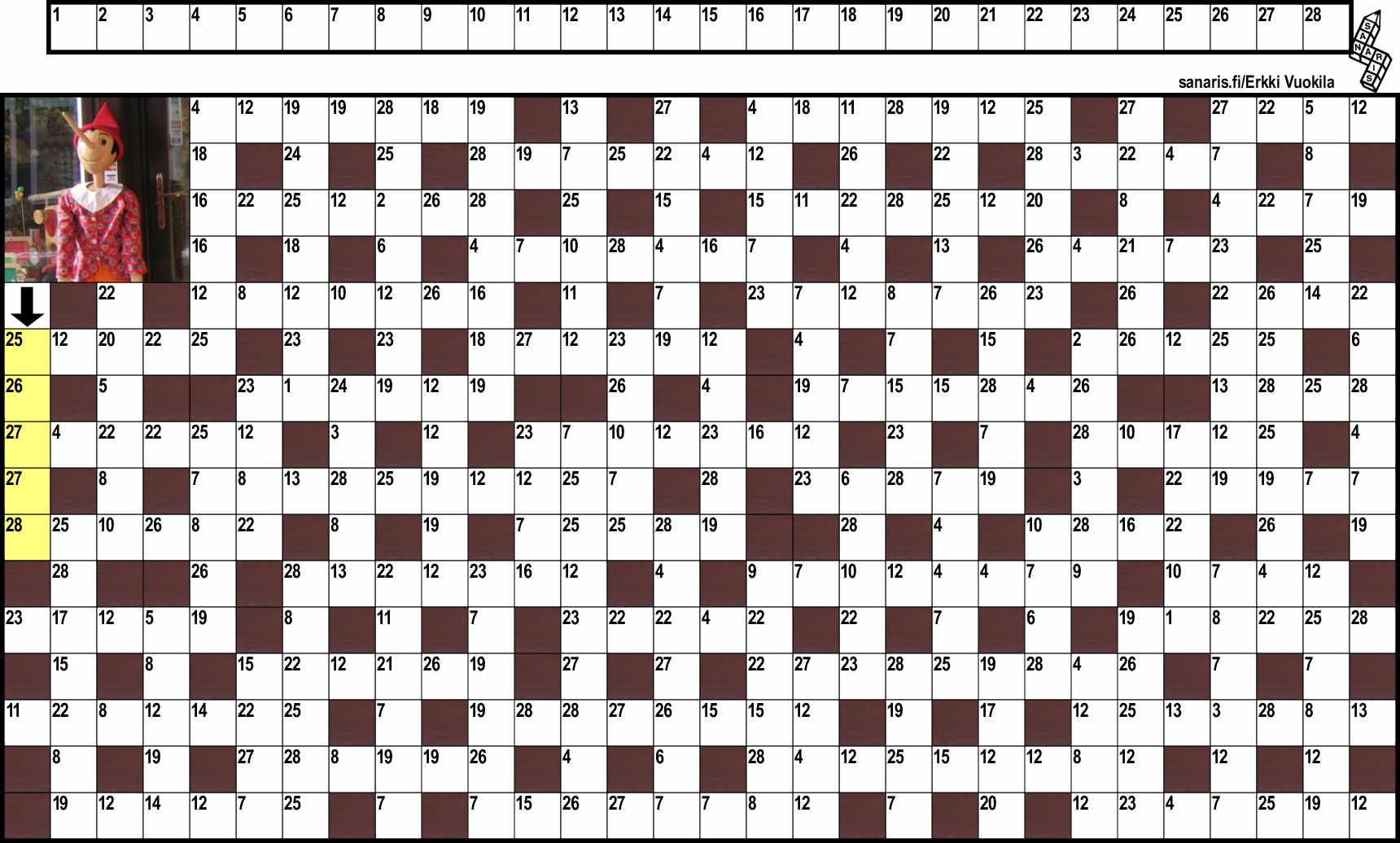 Sanaristikot.net - Ristikkoarkisto - Uusimmat