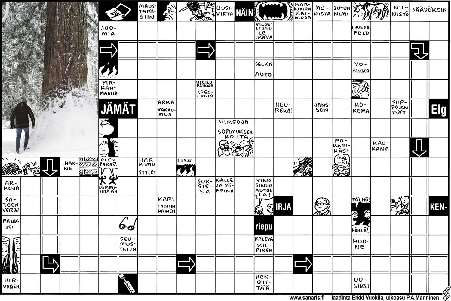 Sanaristikot.net - Ristikkoarkisto - Uusimmat