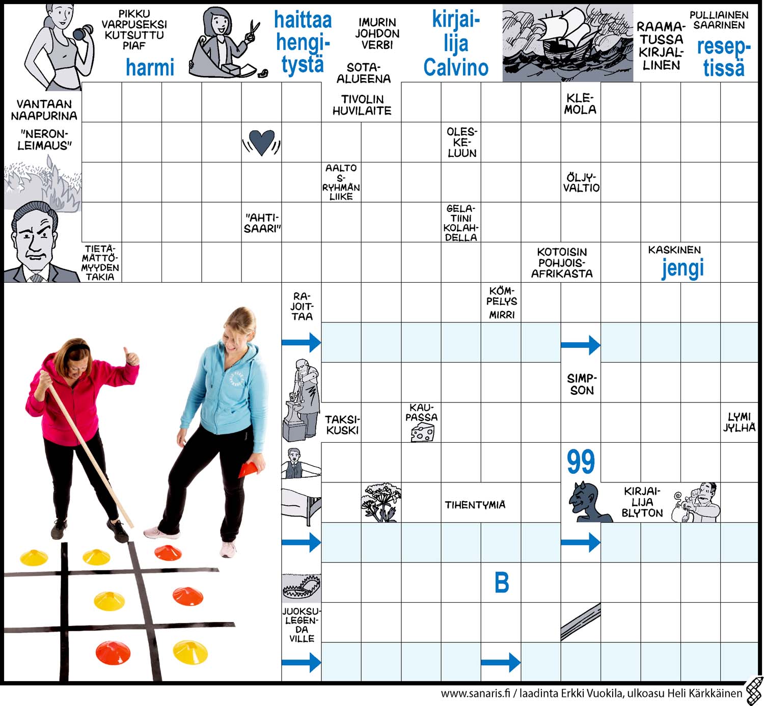 Sanaristikot.net - Ristikkoarkisto - Uusimmat
