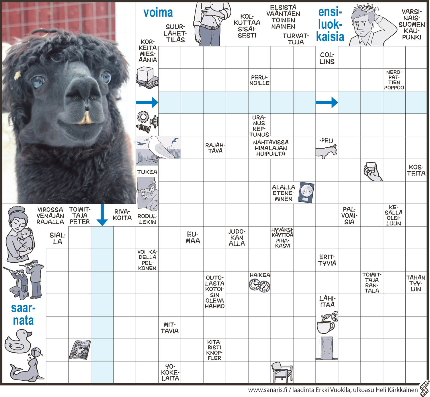 Sanaristikot.net - Ristikkoarkisto - Uusimmat