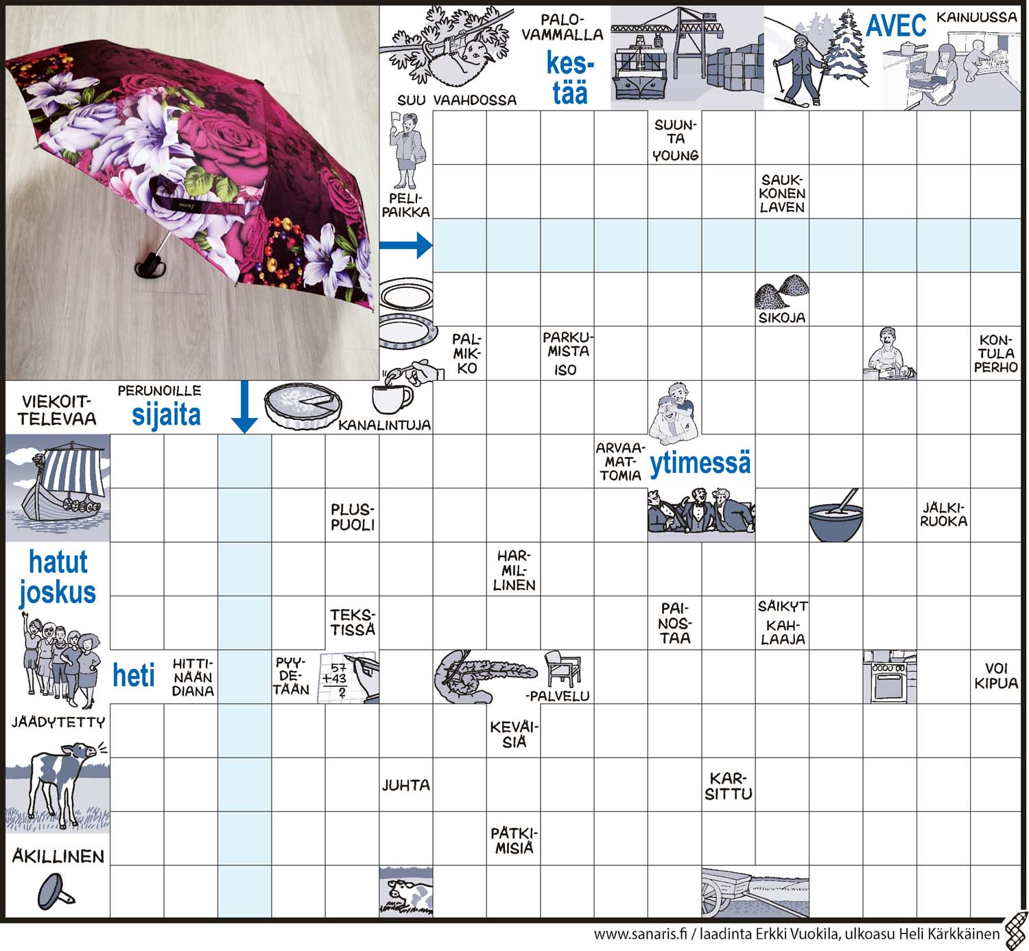 Sanaristikot.net - Ristikkoarkisto - Uusimmat