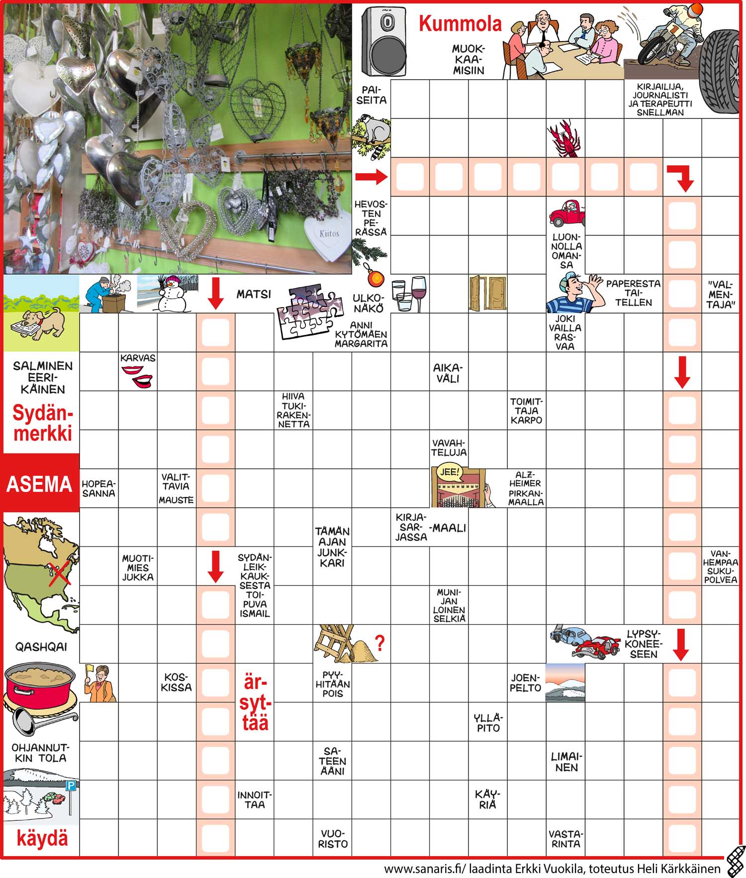 Sanaristikot.net - Ristikkoarkisto - Uusimmat