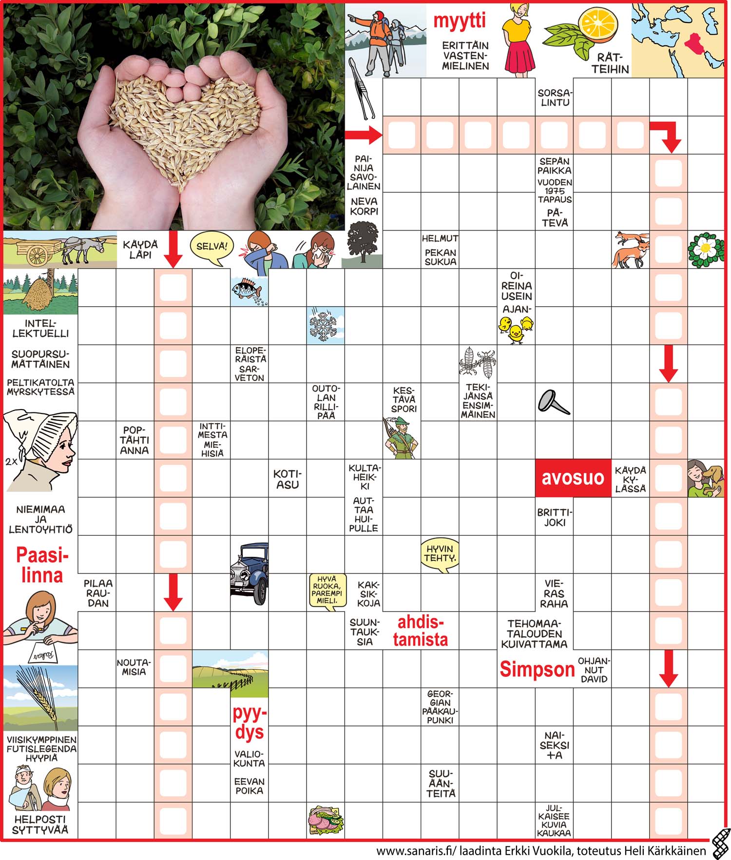 Sanaristikot.net - Ristikkoarkisto - Uusimmat