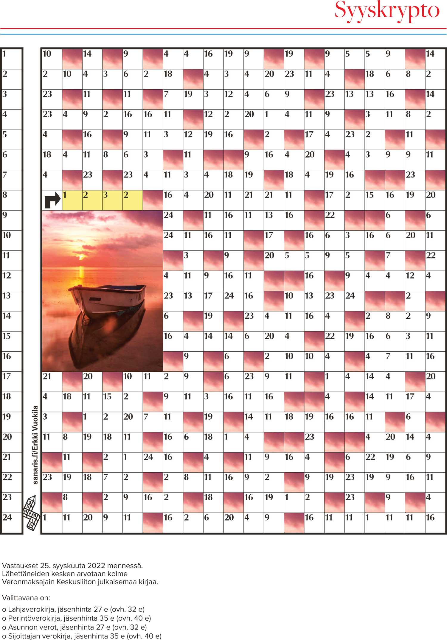 Sanaristikot.net - Ristikkoarkisto - Uusimmat