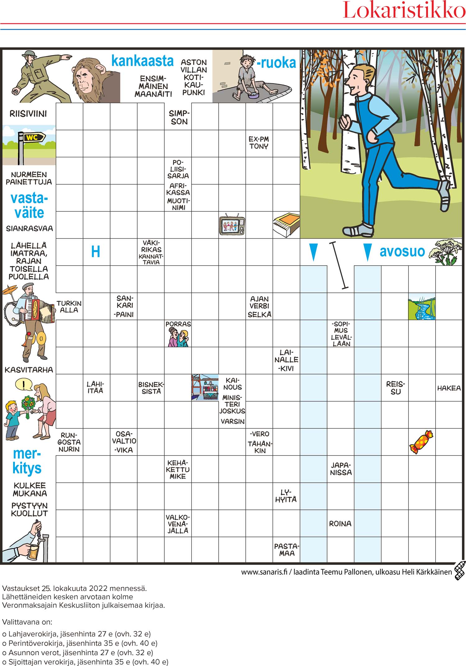 Sanaristikot.net - Ristikkoarkisto - Uusimmat