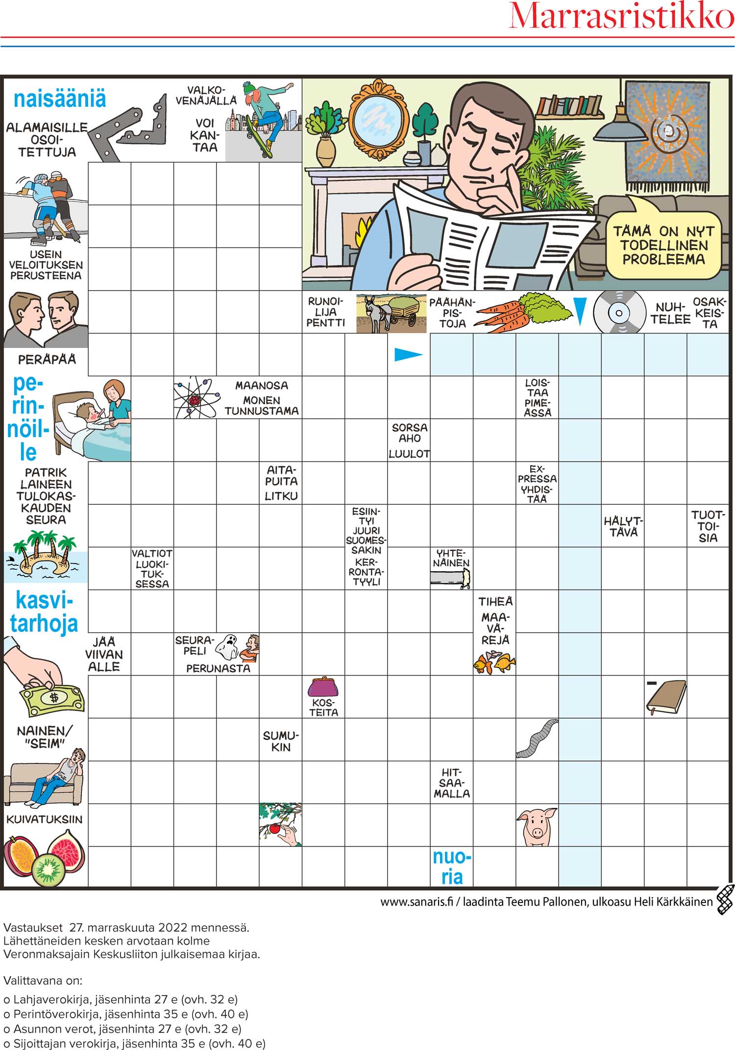 Sanaristikot.net - Ristikkoarkisto - Uusimmat