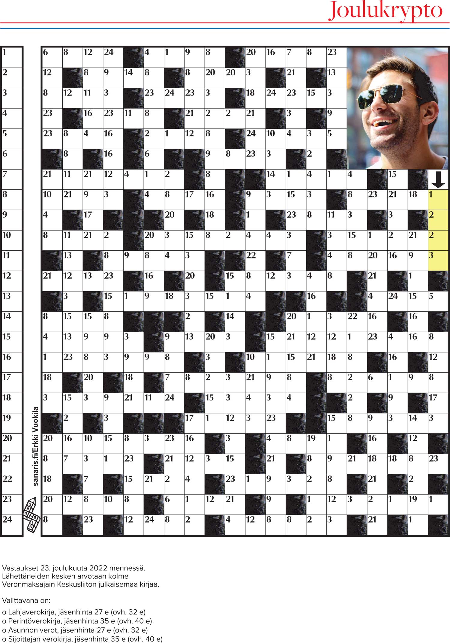 Sanaristikot.net - Ristikkoarkisto - Uusimmat