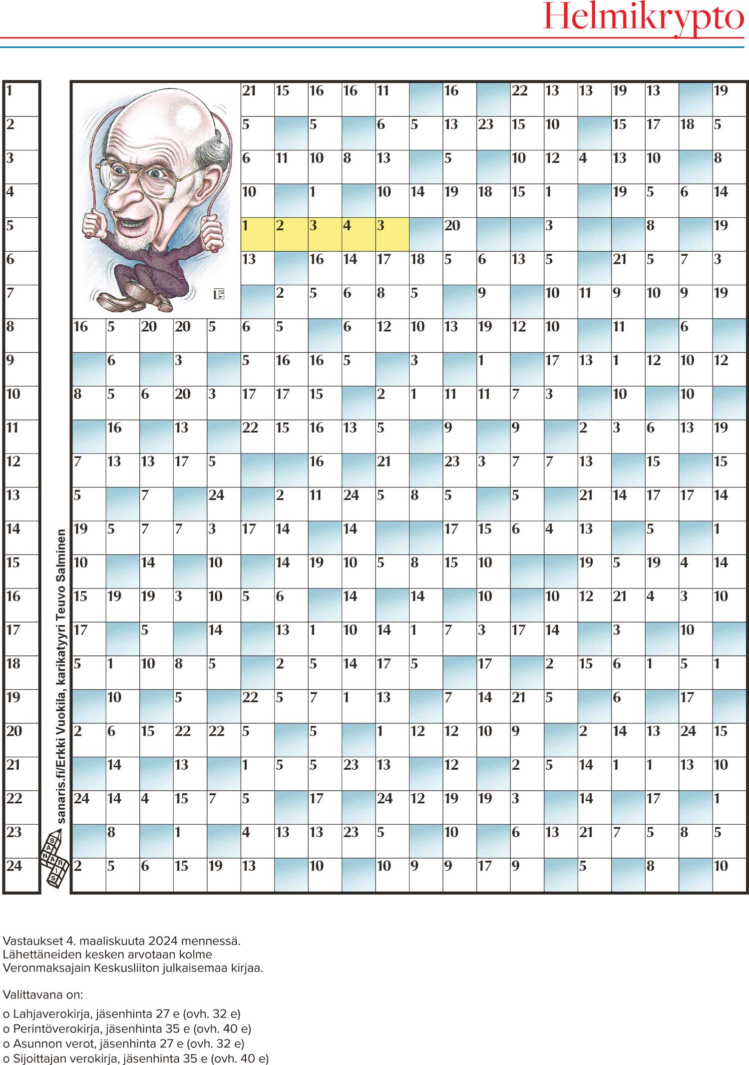 Sanaristikot.net - Ristikkoarkisto - Uusimmat