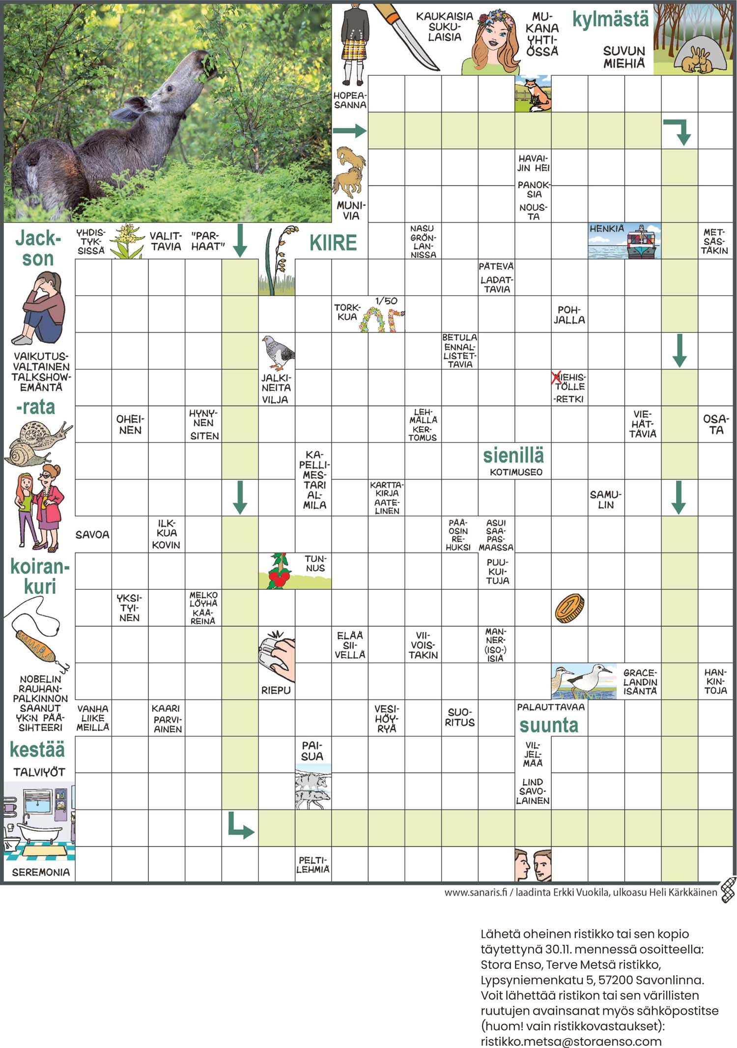 Sanaristikot.net - Ristikkoarkisto - Uusimmat